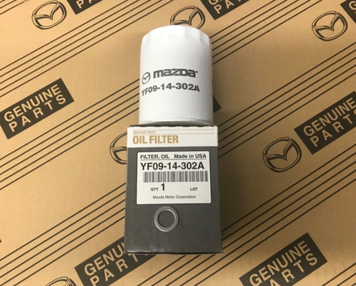 NEW OEM MAZDA Engine Oil Filter YF0914302A with Drain Plug Washer ...