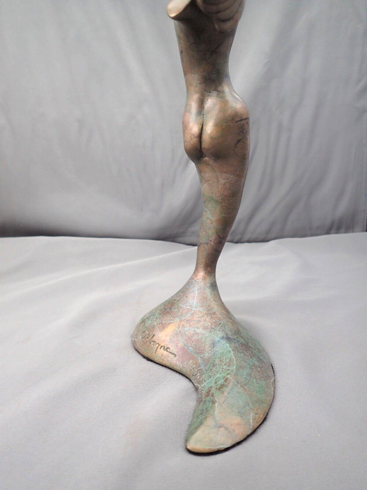 LEO OSBORNE NUMBERED BRONZE NUDE SCULPTURE RE-MEMBERING LIMITED EDITION ...