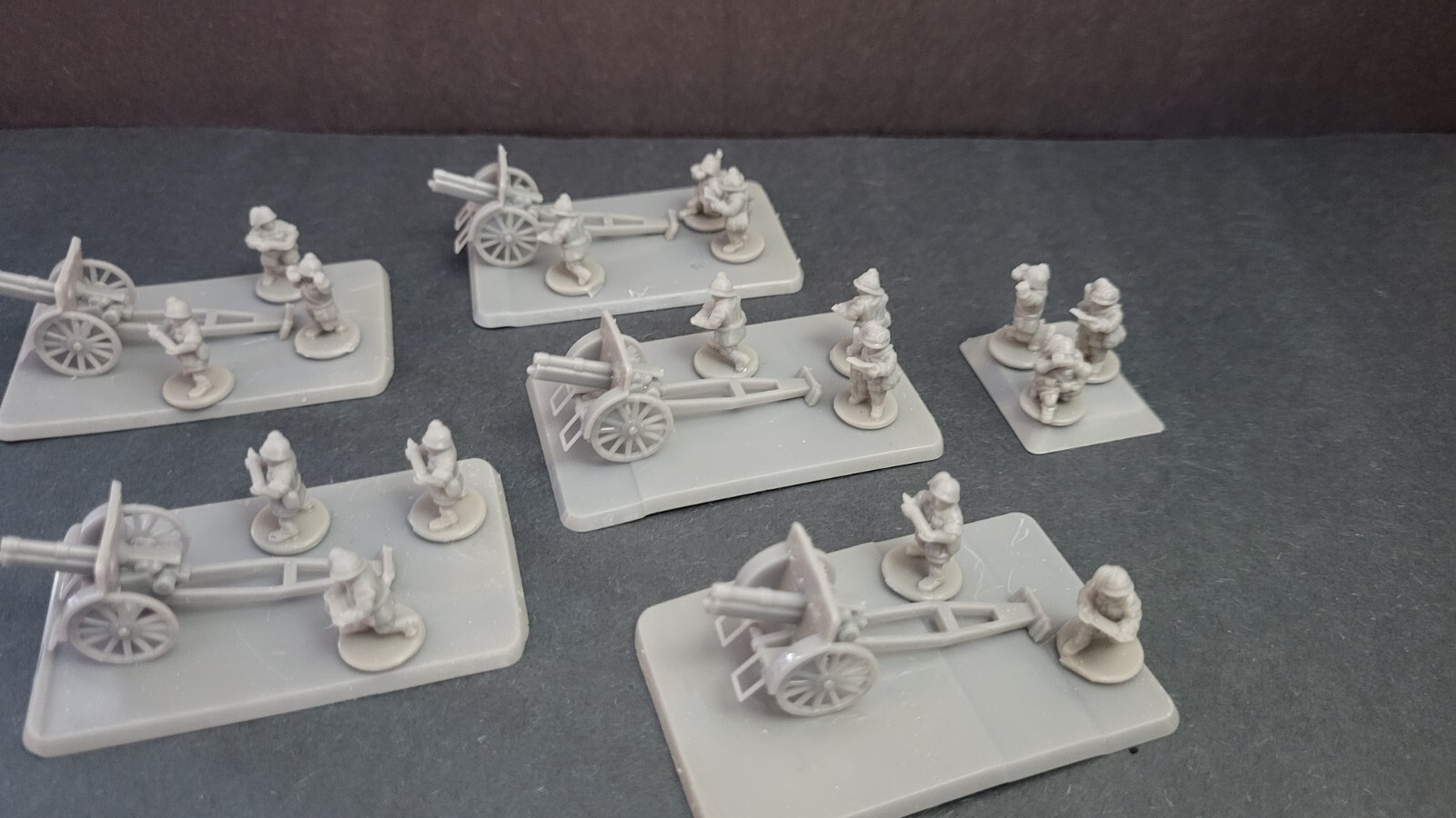 Flames of War Italian 100mm Howitzer Platoon Lot Fow X5 15mm | eBay