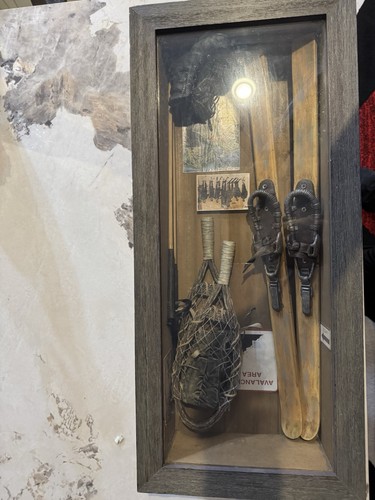 The Window Pane Curio Collection Moment In Time AVALANCHE AREA,RARE NO ...
