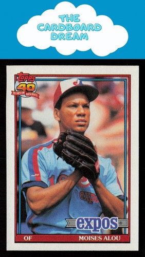 Moises Alou 1991 Topps #526 Montreal Expos Baseball Card | eBay