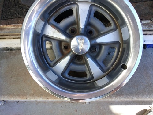 ONE PONTIAC Firebird GTO Original 15 x 7 JJ 5 Spoke Rally Wheel Rim HW ...