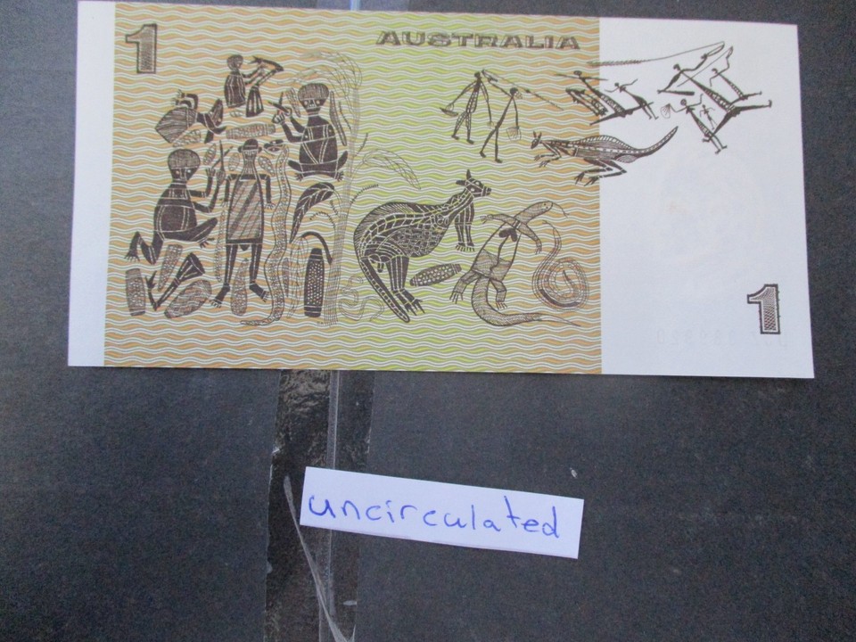 Australian Banknotes: Uncirculated $1- Great Item, Must Have! (T7353 ...