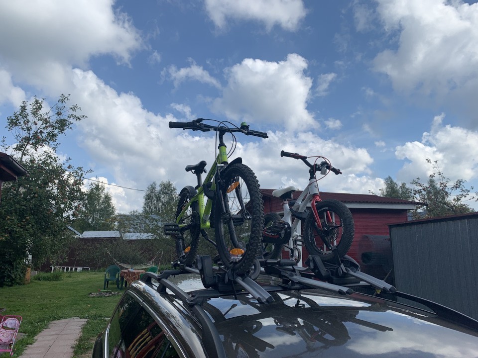 Subaru ASCENT 2019-onwards Roof Rack Cross Bars Black Raised Rails Pair ...