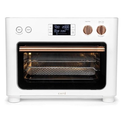 Café 1,800W Matte White Toaster Oven w/ Air Fry, Bake, Broil & Wi-Fi | eBay