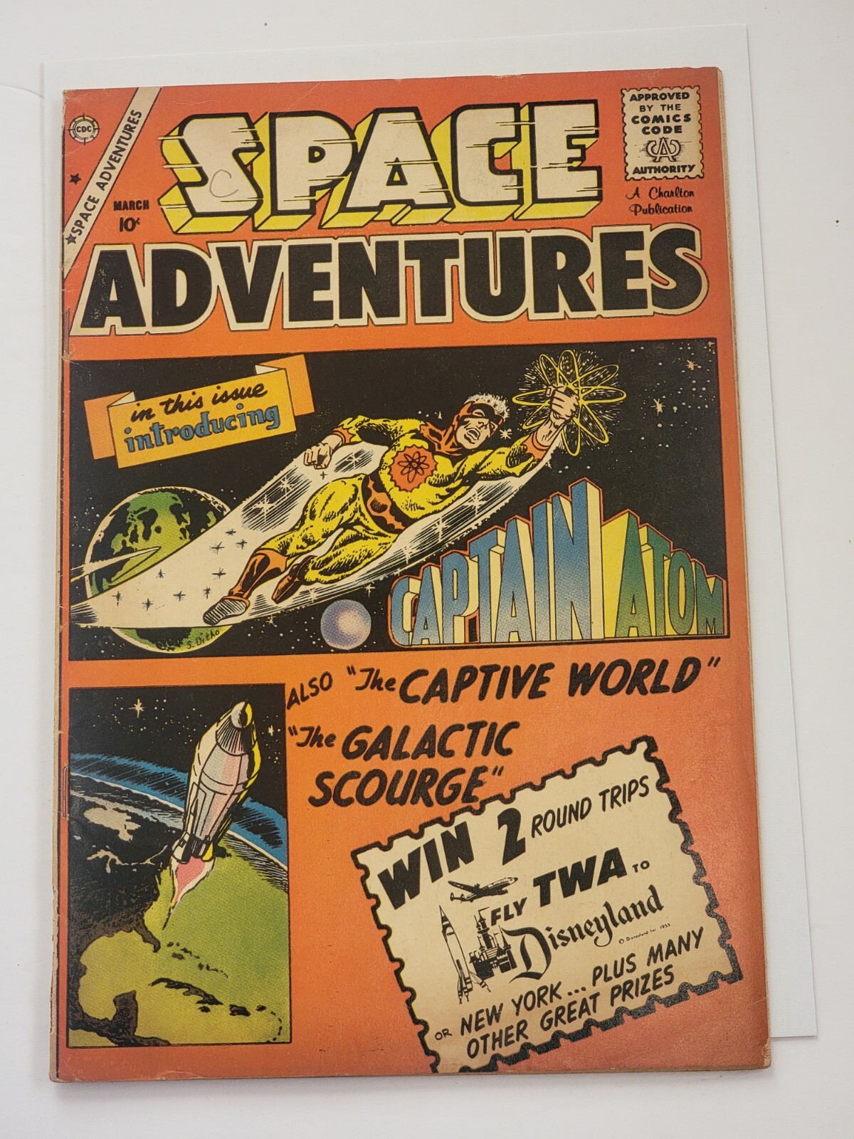 Space Adventures #33 VG/FN 1960 1st Captain Atom Ditko art | eBay