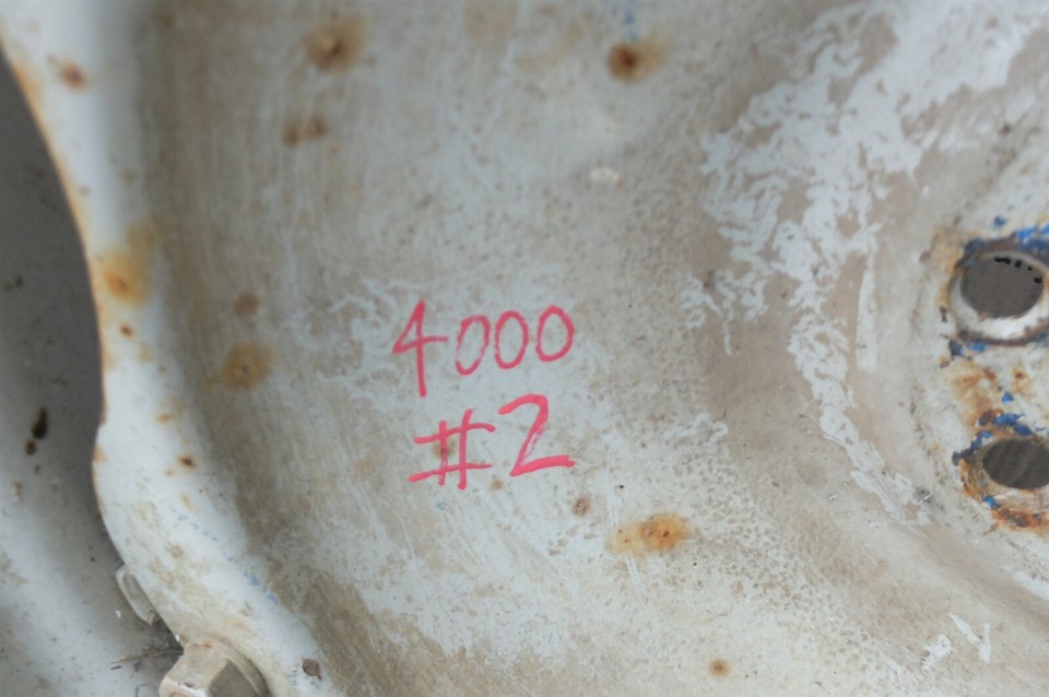 62 - 65 Early Ford 4000 Tractor 801 901 rear back wheel rim and tire | eBay