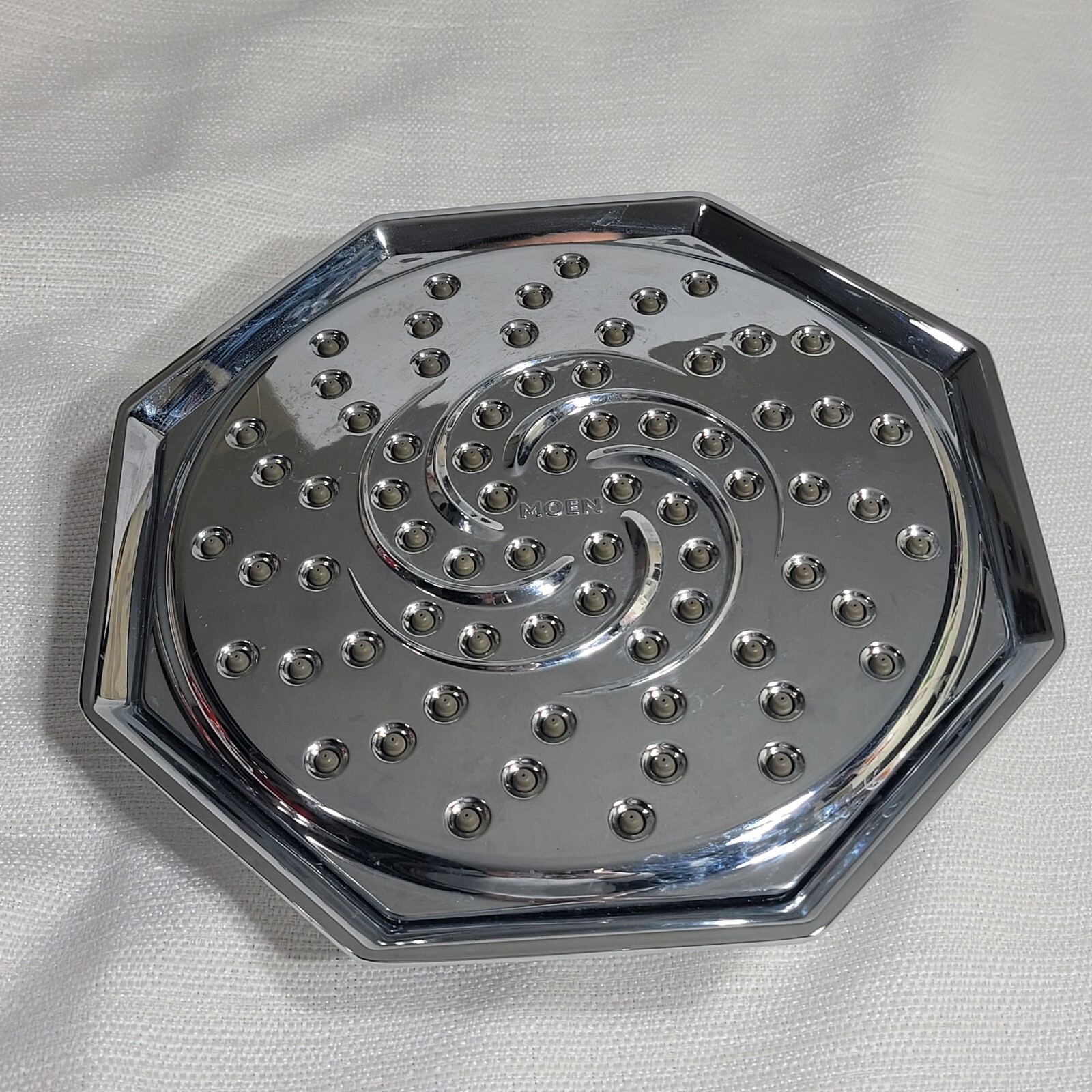 Moen 9" octagonal rain shower head ONLY A112.13.1M 9.5L/min chrome | eBay