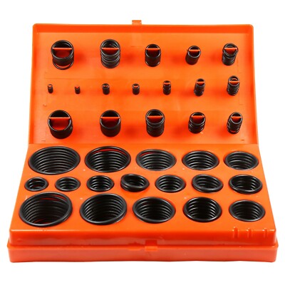 419 PCS Universal O Ring Assortment Set Metric Oil Proof Kit 32 Size O ...