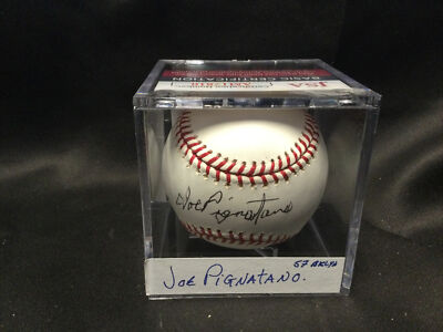 Joe Pignatano New York Mets Signed Rawlings Baseball JSA BB # | eBay