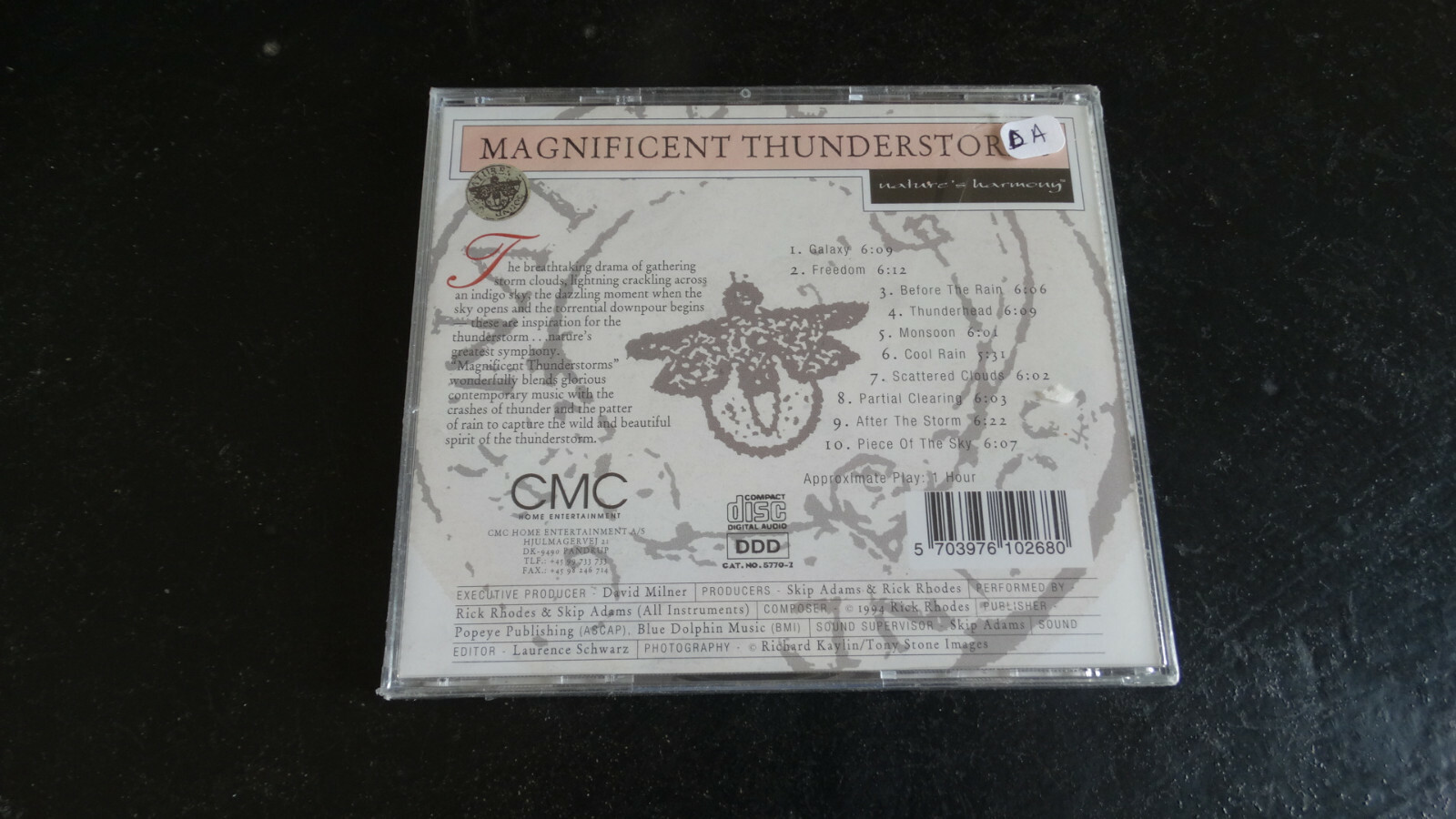 CD Skip Adams Rick Rhodes - Magnificent Thunderstorms / New & Sealed ...