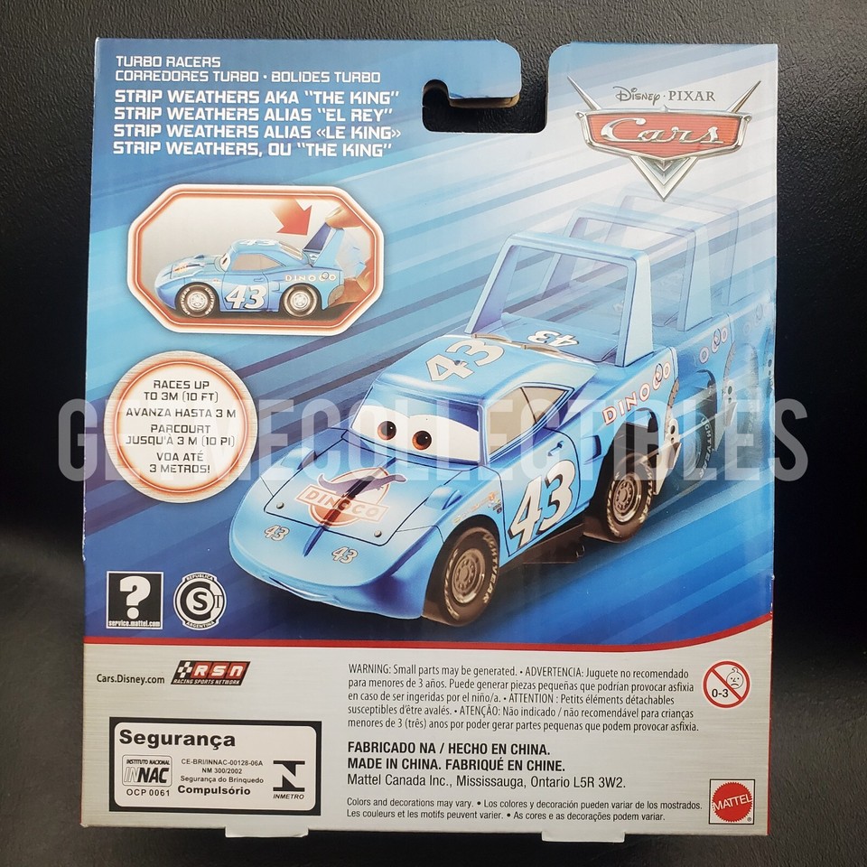 DISNEY PIXAR CARS TURBO RACERS STRIP WEATHERS THE KING SAVE 6% GMC | eBay