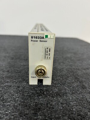 Keysight/Agilent 81633A Optical Power Sensor Module - 30 day warranty ...