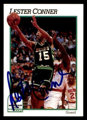 1991 Hoops Basketball #330 Lester Conner Signed Autograph (no COA) | eBay