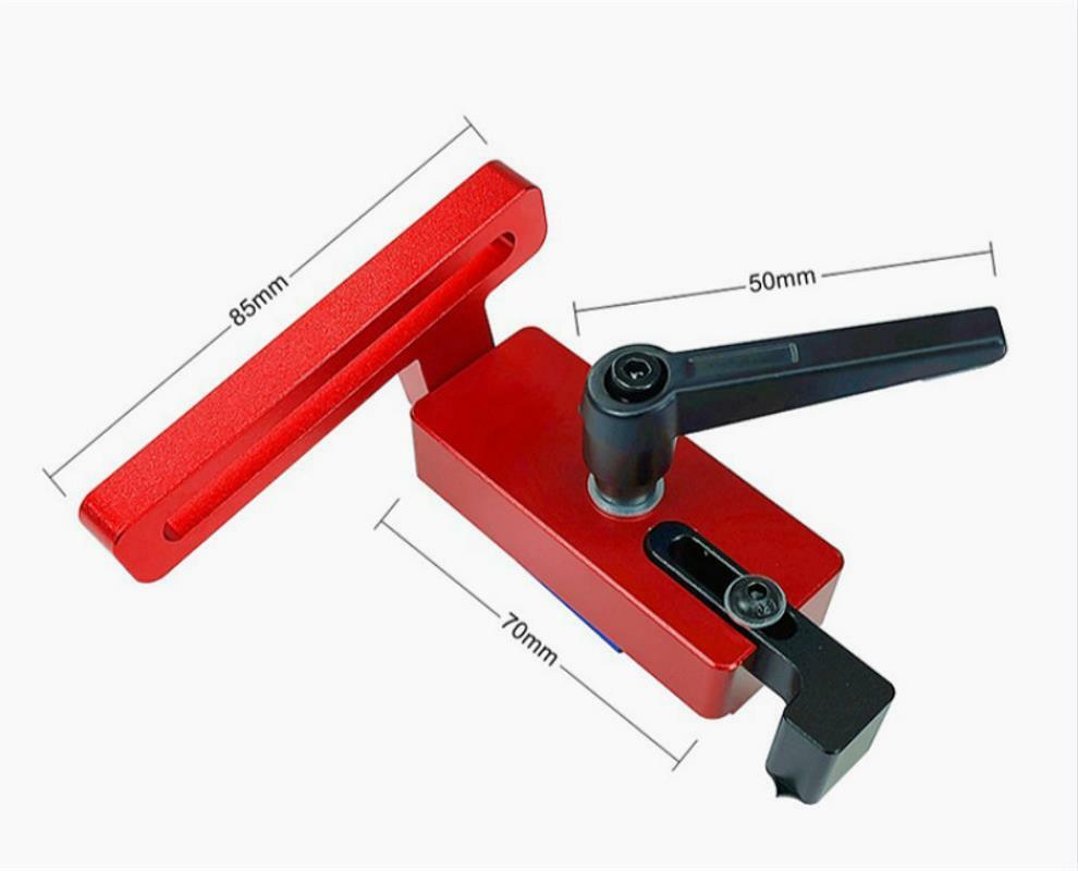 Miter T Track Stop T Slot Aluminum Workbench Router Table Accurate ...