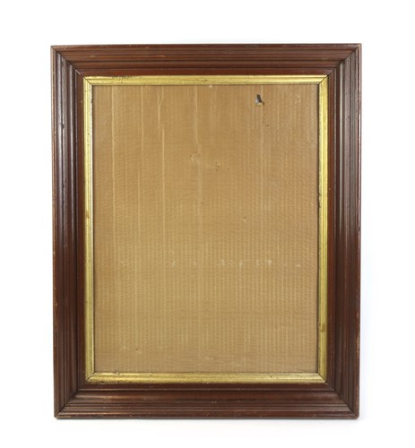 Antique 19th Century Victorian Walnut Deep Dish Picture Frame Fits 20 ...