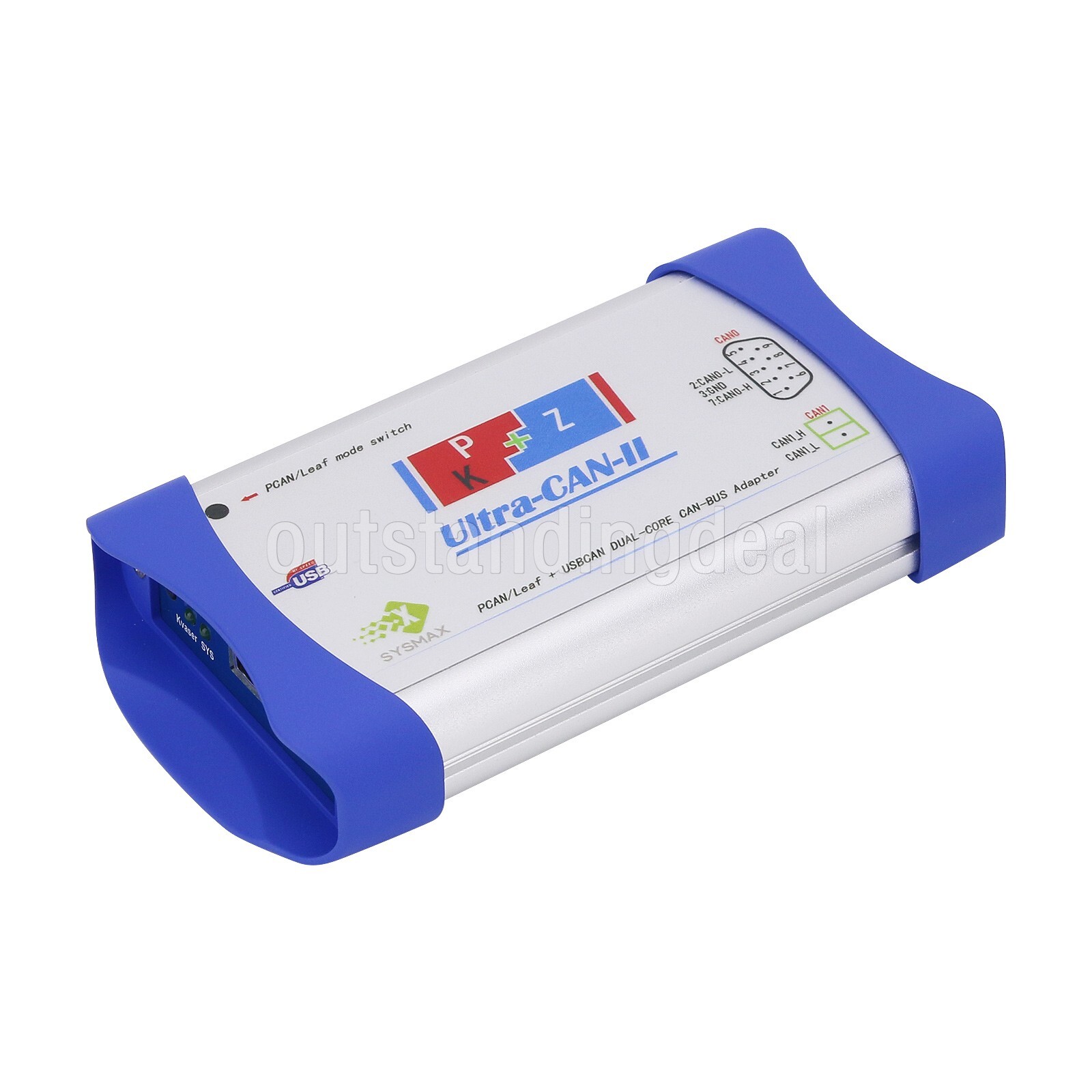 Ultra-CAN-II CAN Analyzer CAN Box Supports for USBCAN + PCAN/Kvaser ...