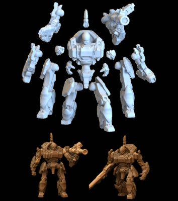 Whisper Mech / Mech - Cutter (All Weapons) | eBay