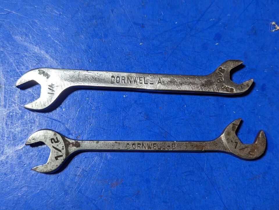 Rare Cornwell A & B Wrench Lot Usa Made | eBay