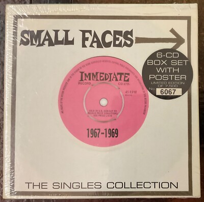 SMALL FACES - Singles Collection - 6 CD - Box Set Import - **NEW/ STILL ...