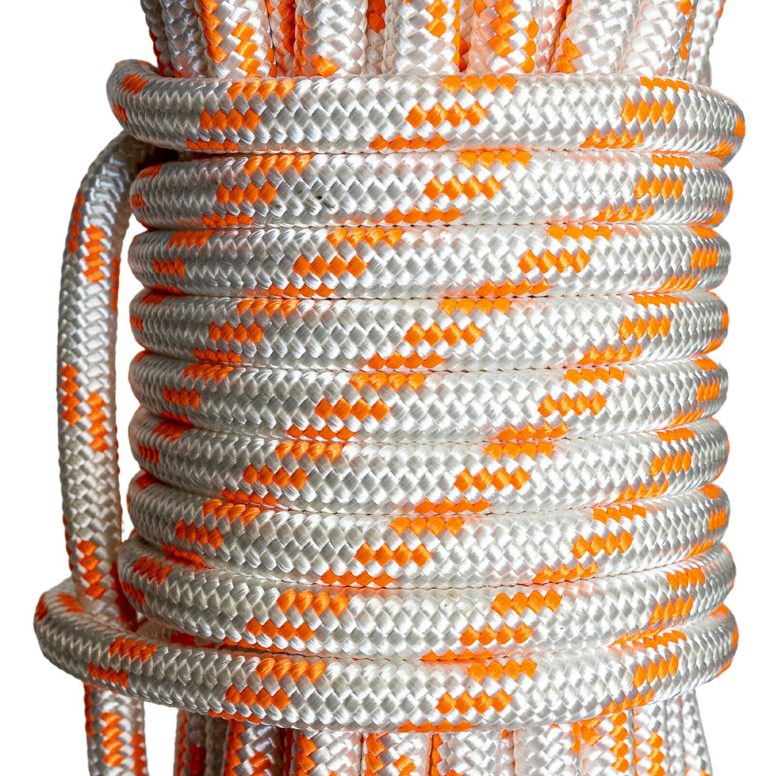 5/8" x 150' Double Braid Rope, Arborist Bull Rope, Rigging Line, Hoist ...