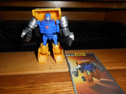 iGear Transformers Mini Warriors MW-02 Rager Huffer, complete w ...