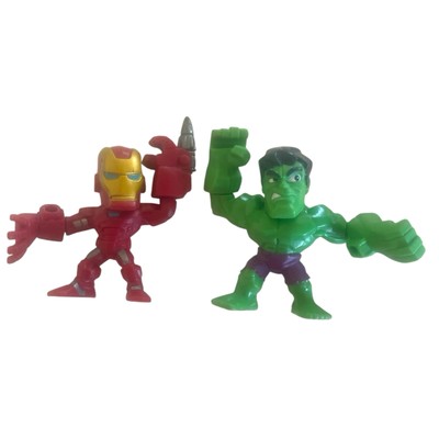 Marvel Superhero Micro Mashers Incredible Hulk & Iron Man | eBay