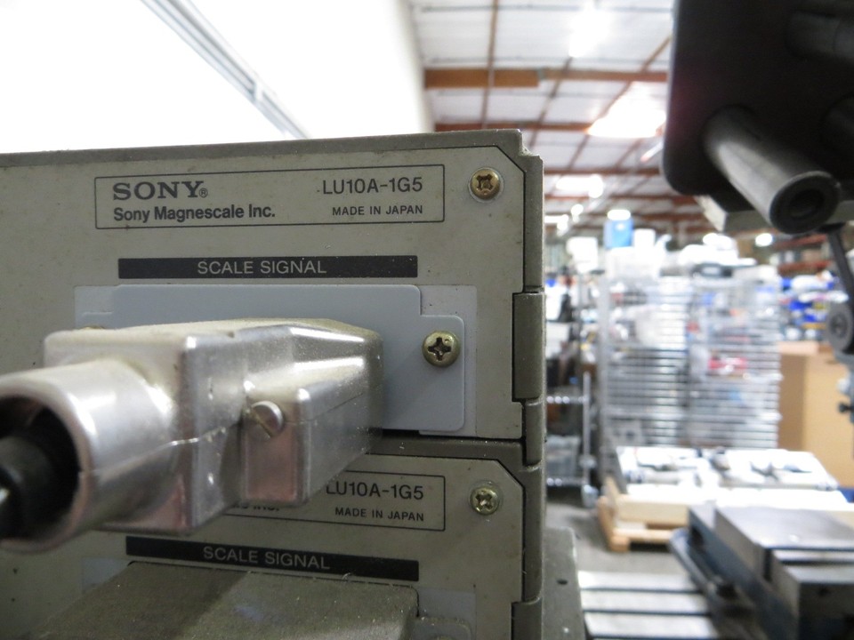 T199455 Bridgeport Acer Vertical Milling Machine w/ AEVF Motor, Sony ...