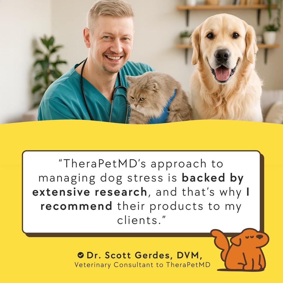 Therapet MD Dog Calming Pheromone Diffuser Anxiety Relief 60-Day Refill ...