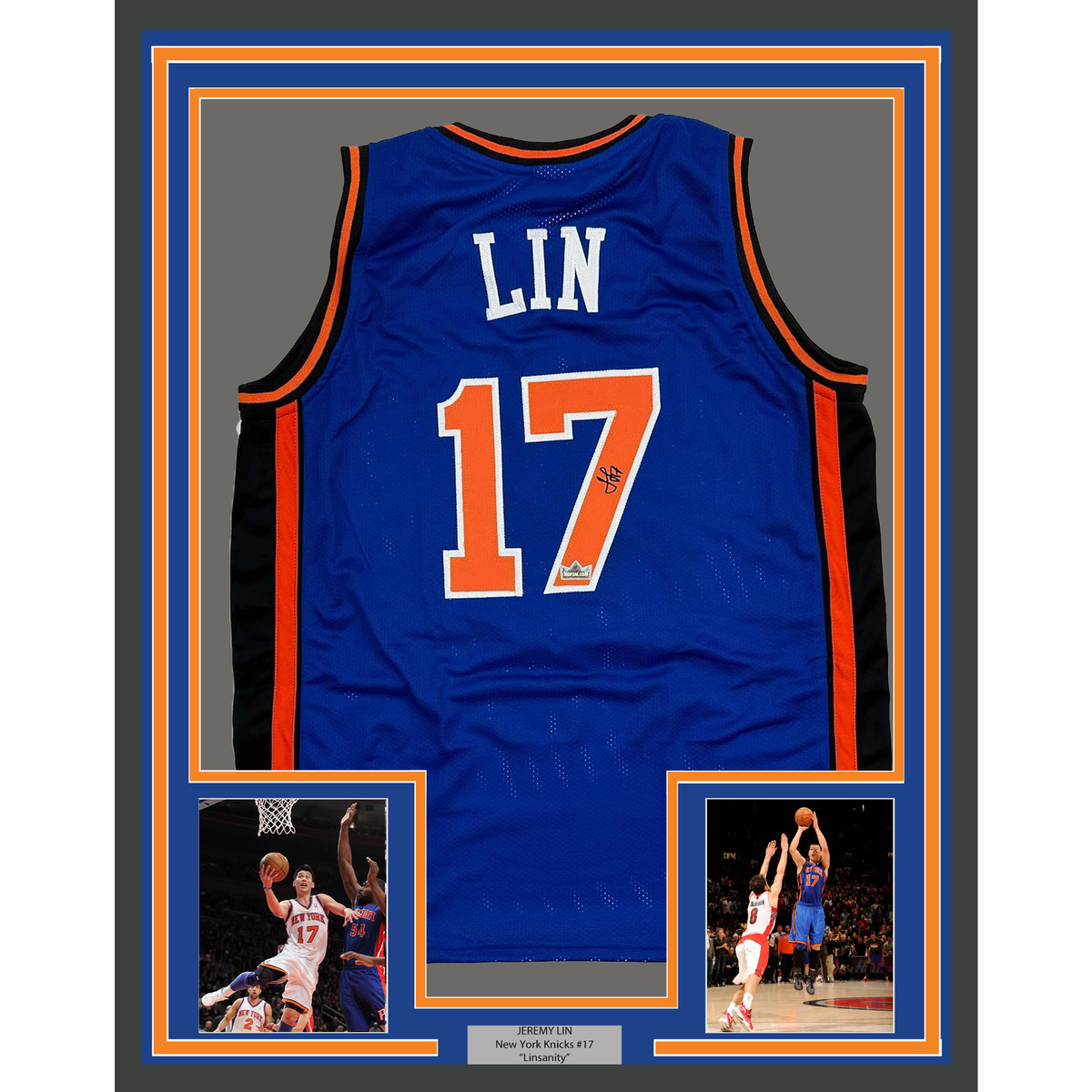 Jerwemy Lin ADIDAS JEREMY LIN NEW YORK KNICKS 4XL OFFICIAL NBA
