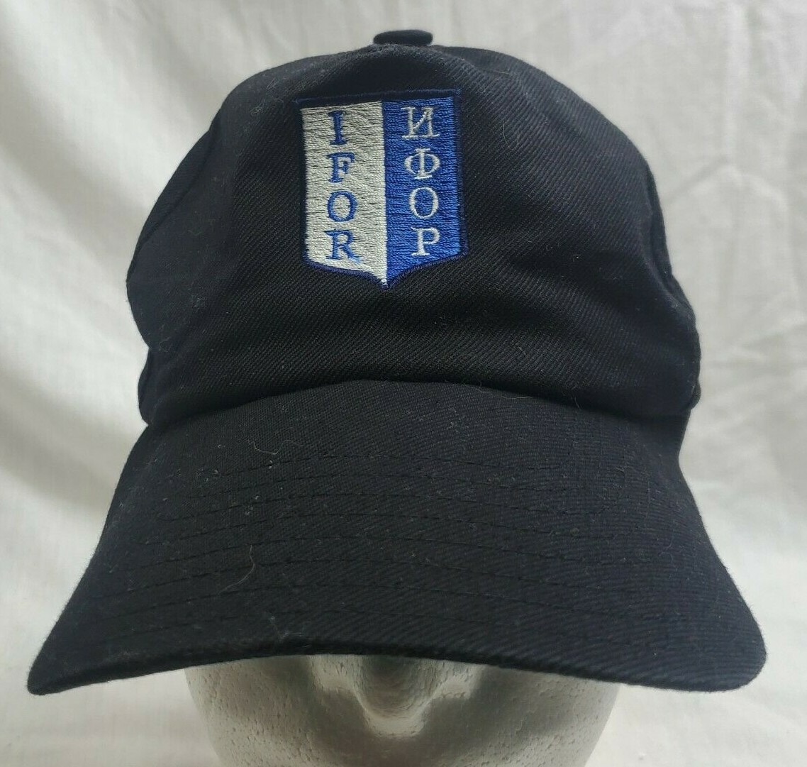 RARE VTG IFOR OPERATION JOINT ENDEAVOUR HAT CAP BOSNI… - Gem