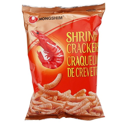 3 Packs Nongshim Shin Shrimp Crackers Crispy Flavorful Seafood Snack ...