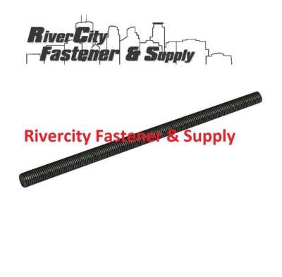 (12) M10-1.25 or 10mm or M10 or 10 millimeter Fine thread all threaded ...