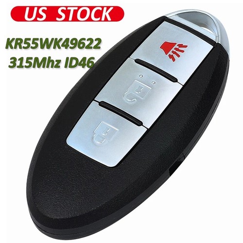 3 Button for Nissan Murano 370Z 2009-2019 Smart Remote Key Fob ...