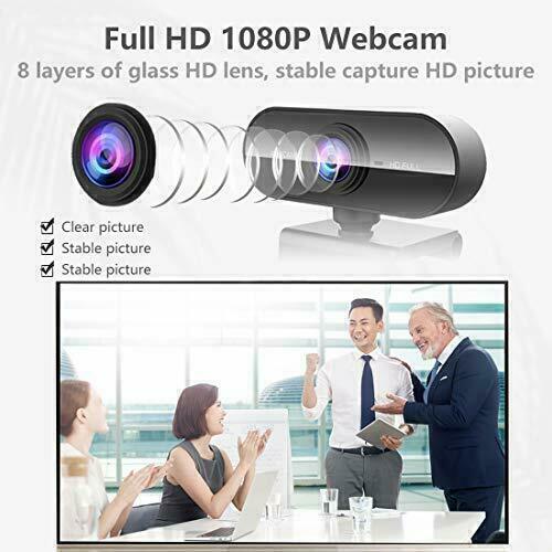 Webcam Auto Focusing Web Camera Full HD Cam Microphone For PC Laptop ...