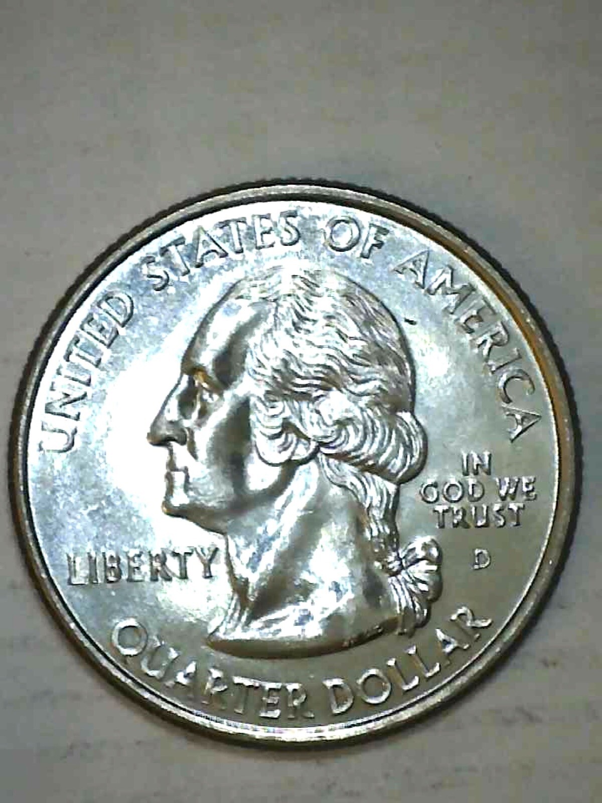2002 D Mississippi State Quarter Uncirculated Ungraded Mint Condition ...