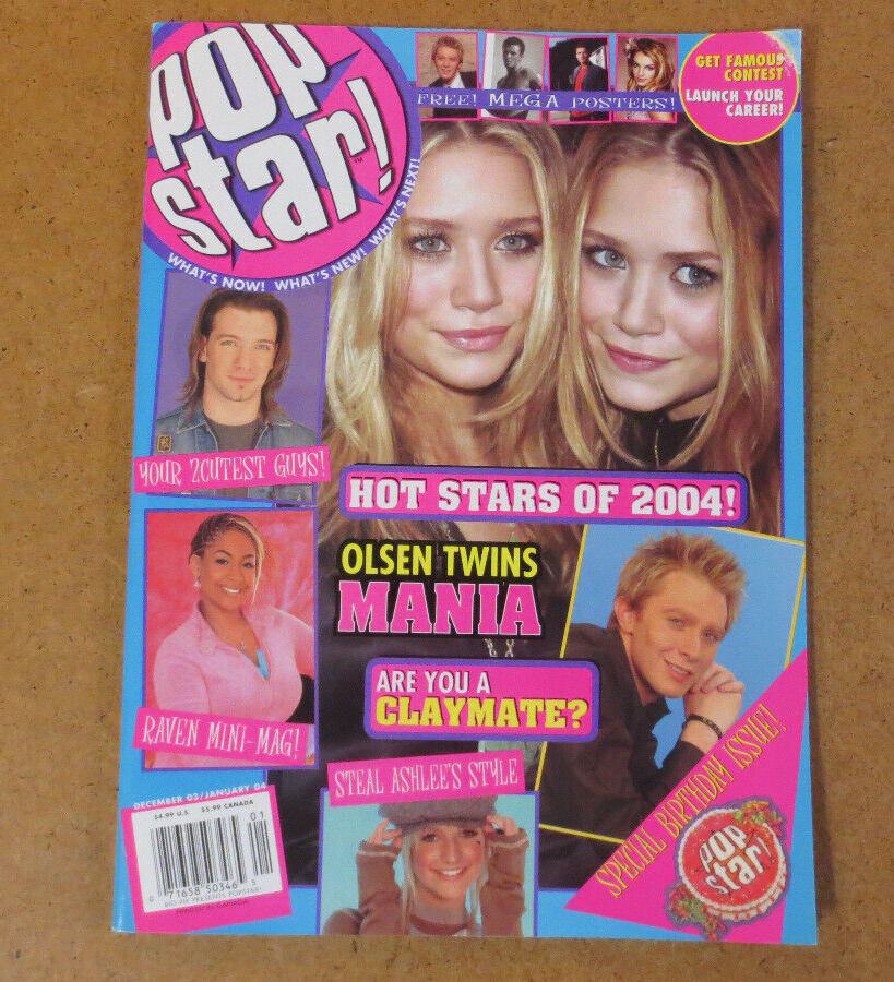 POP STAR MAGAZINE Olsen Twins NSYNC Justin Timberlake + BRITNEY SPEARS ...