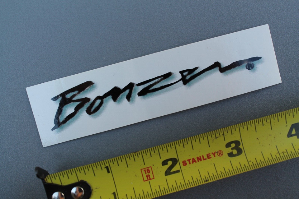 Bonzer Surfboards Black White Campbell Brothers V66B Vintage Surfing ...