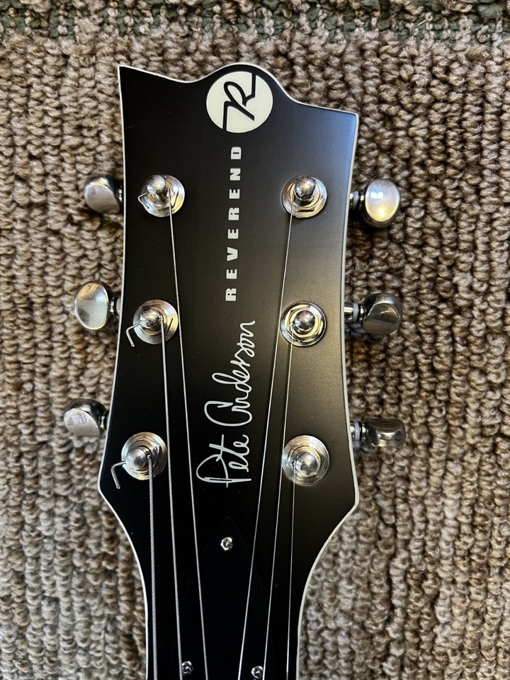 Reverend Guitars Pete Anderson PA-1 Semi Hollow Body w/Hard Case Near ...