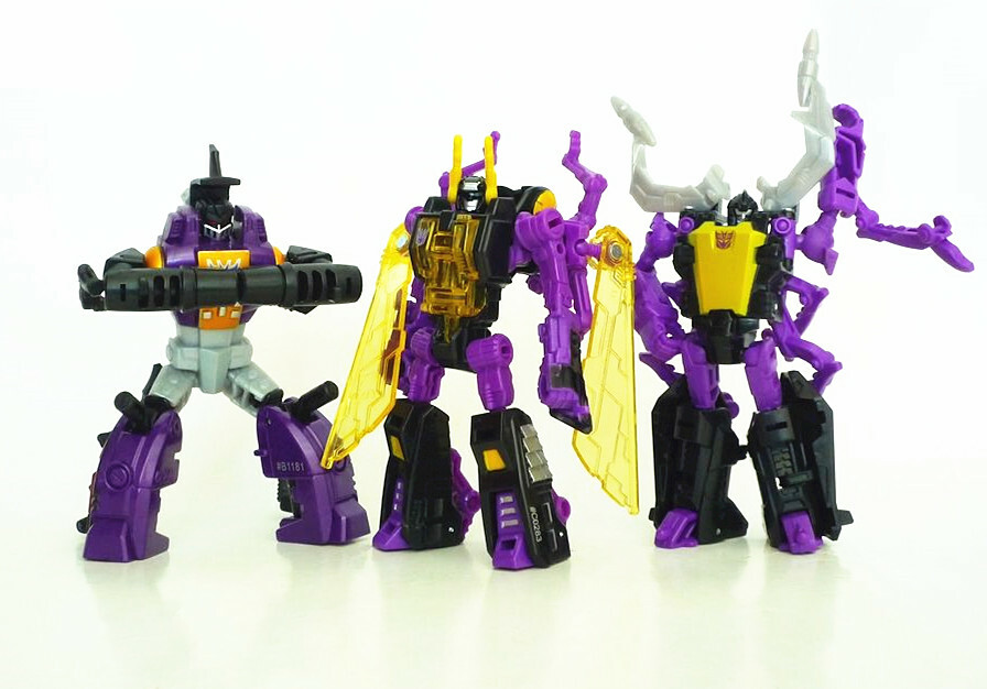 Set 3 Pieces Legends Insecticons Bombshell Shrapnel Kickback Toy Action ...