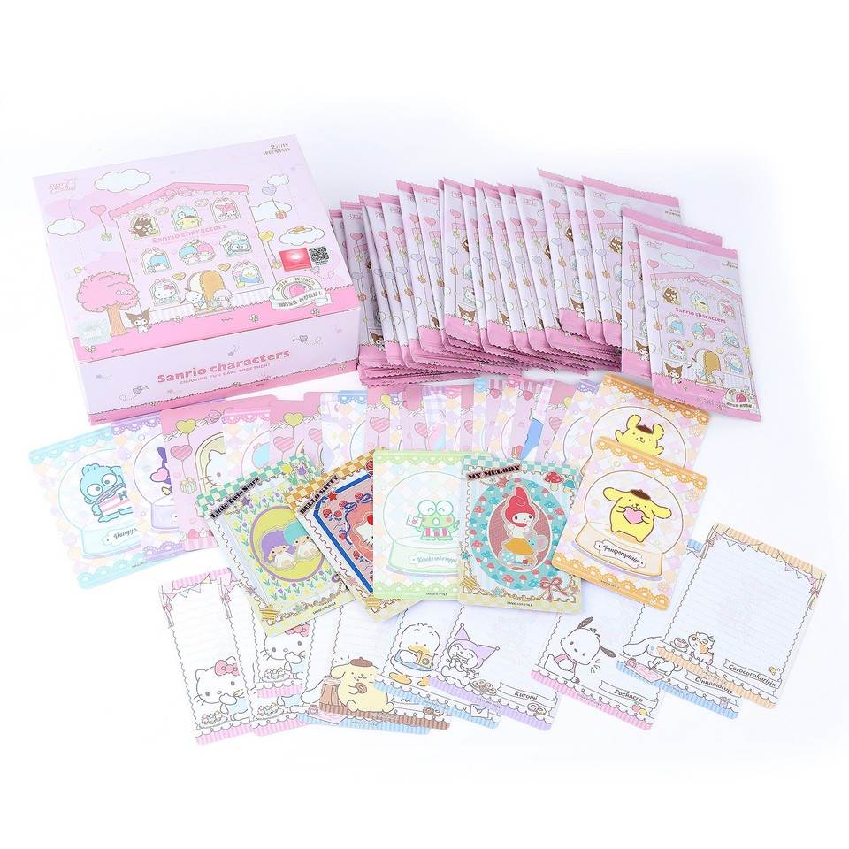 Colorful Sanrio Family Collectible Cards Toys Gifts Kayou Official ...