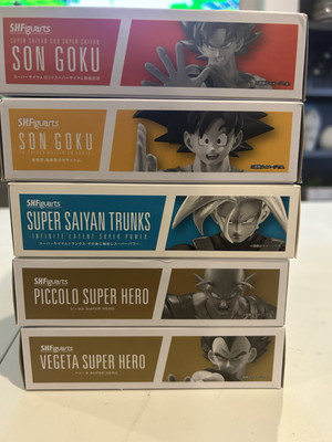 SHF DRAGON BALL EMPTY BOXES LOT | eBay