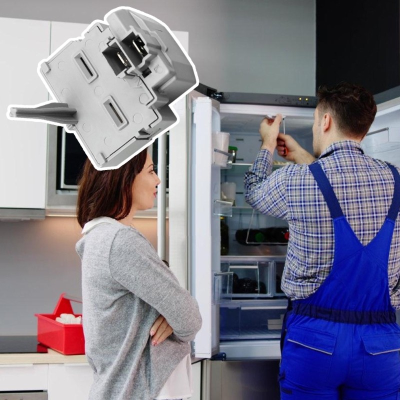 Multifunctional Refrigerator Part Start Relays Overload Protector Easy ...