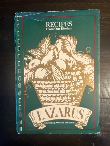 VTG Lazarus Recipes From Our Kitchen Celebrating 100 years of Fine Food ...