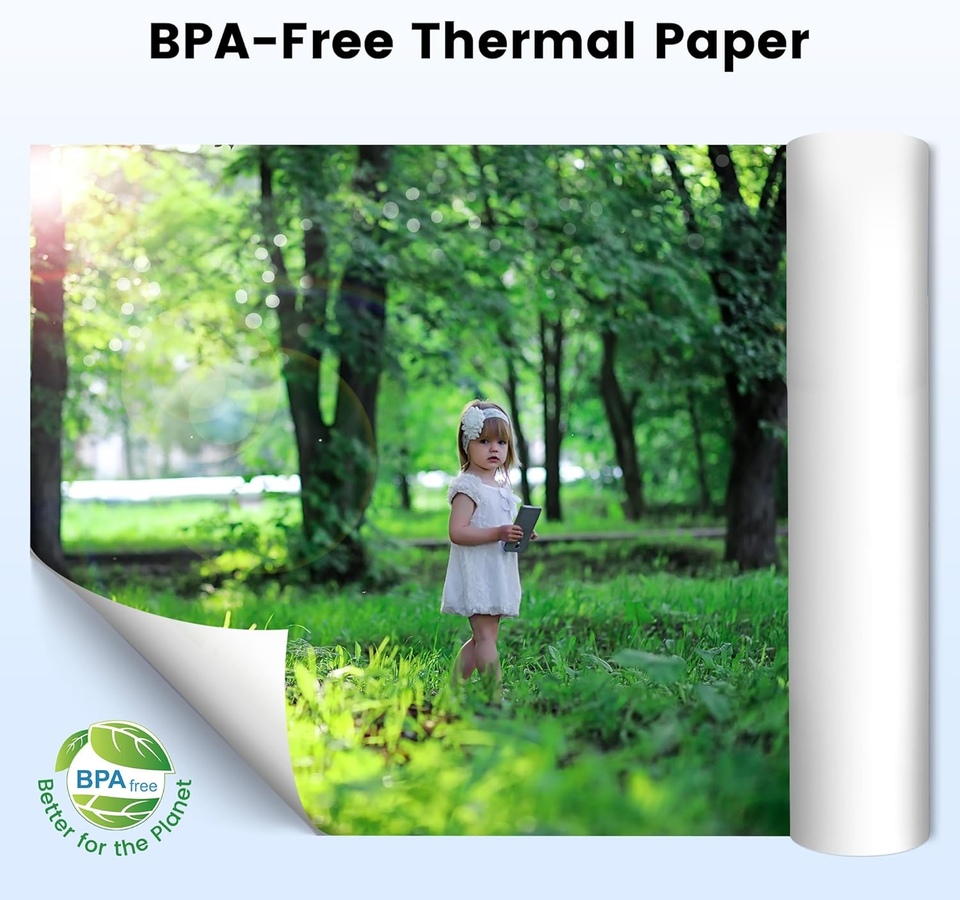 Thermal Paper,A4, Thermal Roll Paper Compatible with M832 M834 M835 ...