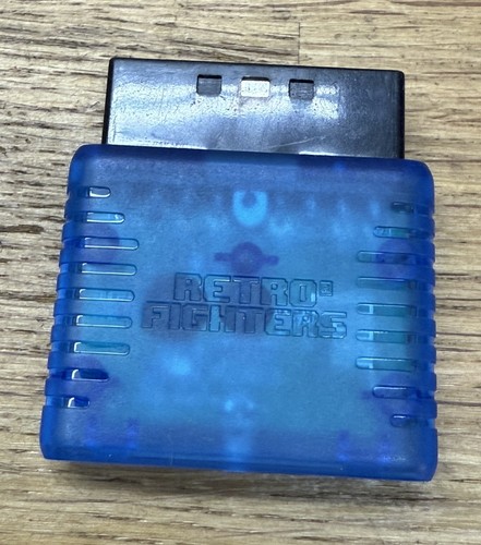 Retro Fighters Defender PS1 PS2 PlayStation 1 2 PC Blue Dongle Receiver ...