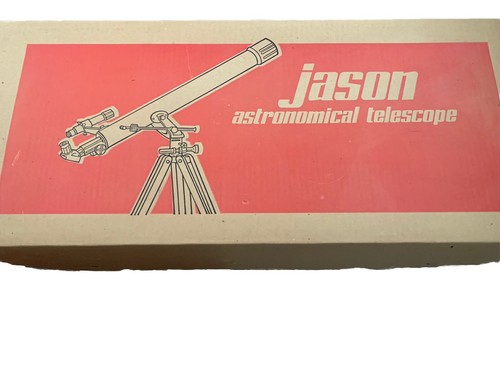 Vintage Jason Model 313 Discoverer 454 Astronomical Telescope IN BOX ...