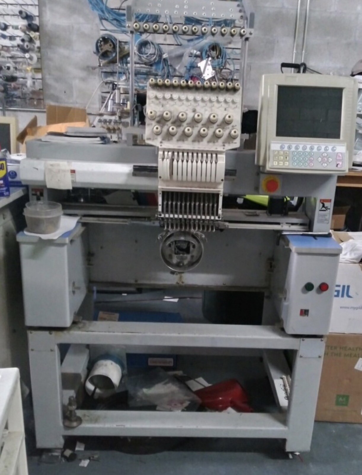 Prodigi comercial embroidery machine | eBay