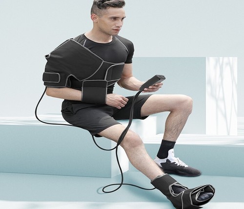 Cold Compression Therapy Machine Ice Post Op Recovery Knee Ankle ...