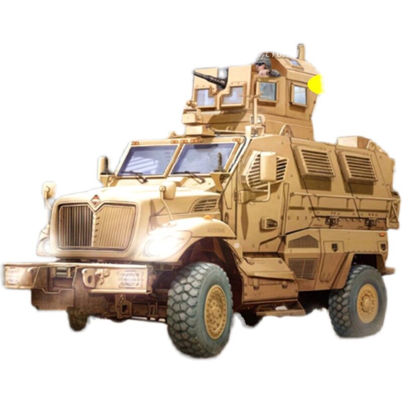 TRUMPETER 00815 1:16 US M-ATV MRAP Digital Proportional Radio Control ...
